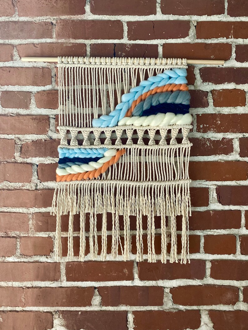 CUSTOM Large Macrame Wall Hanging Bohemian Woven Macrame Art | Etsy