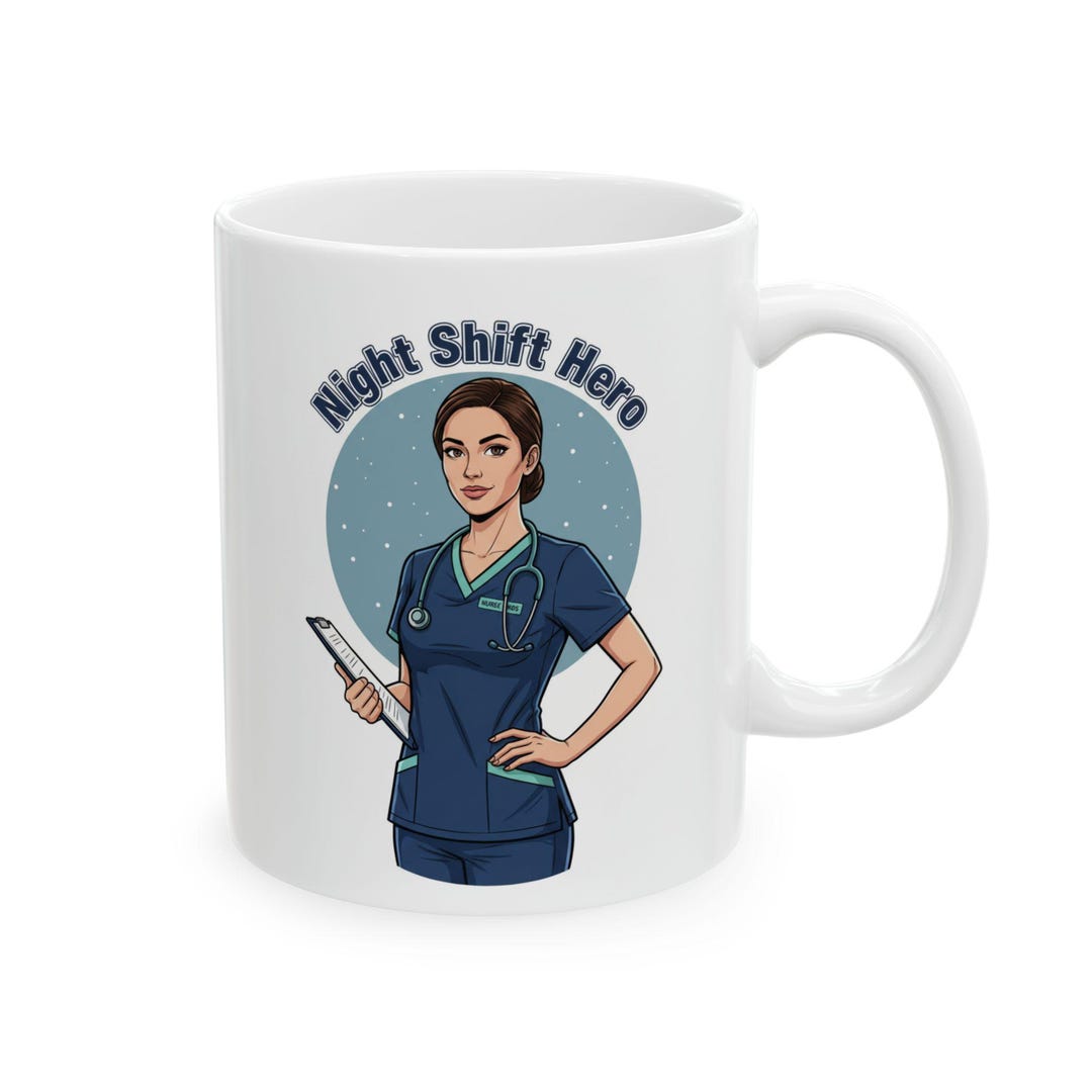 Night Shift Nurse Mug | Appreciation Gift Mug for Nurses | Not All Hero ...