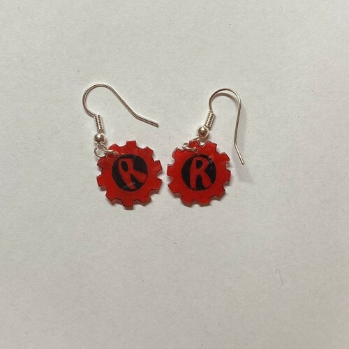 Unisex Red Fringe Layers Long Bangs Cosplay Anime Wig Free Cap | Etsy