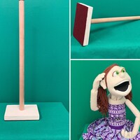 FULL Puppet Stage With Wings - DLX 2 Tier Portable Tripod Puppet ...