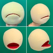 Puppet Head Pattern Digital Download cheeks Foam and Fleece - Etsy Canada