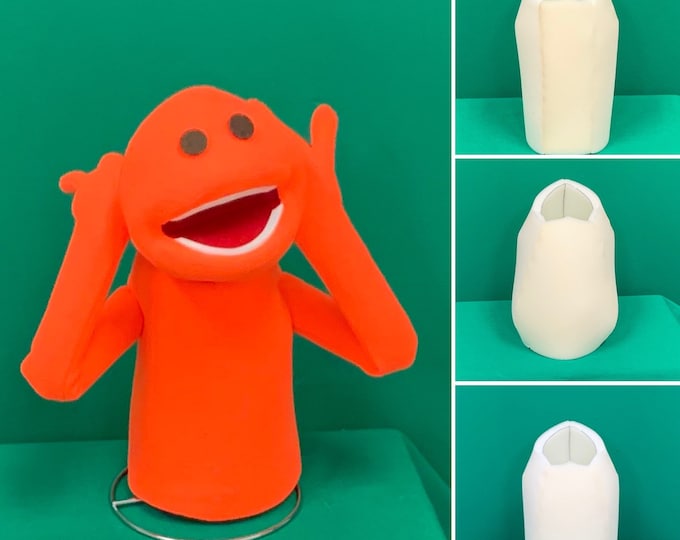 Oval Shaped Puppet Head Fabric Pattern - Etsy Canada