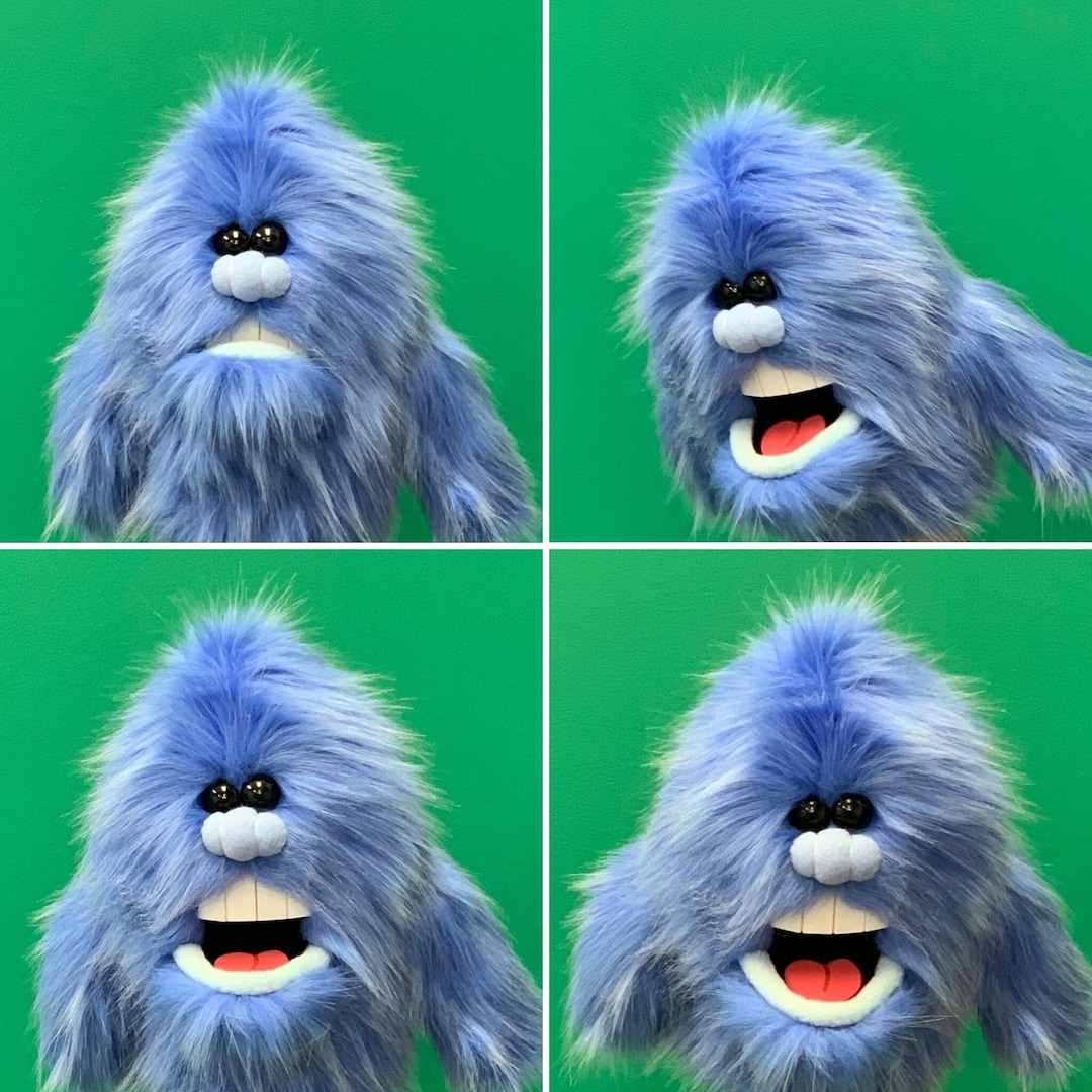 Mini Yeti Puppet - Etsy