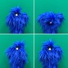 Round Shaped Puppet Head Fabric Pattern - Etsy