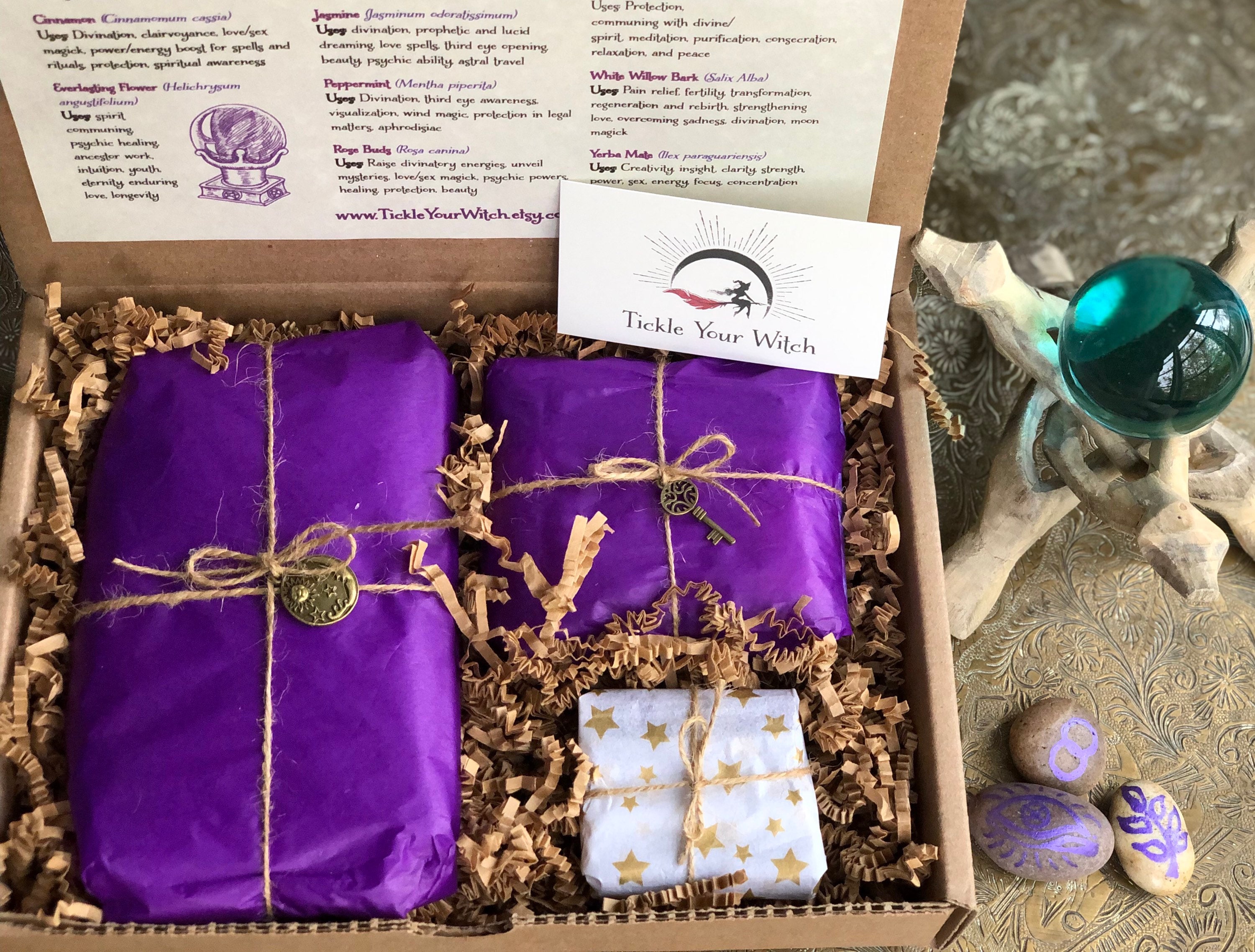 Witch's Divination Herb Kit 10 Essential Herbs for - Etsy