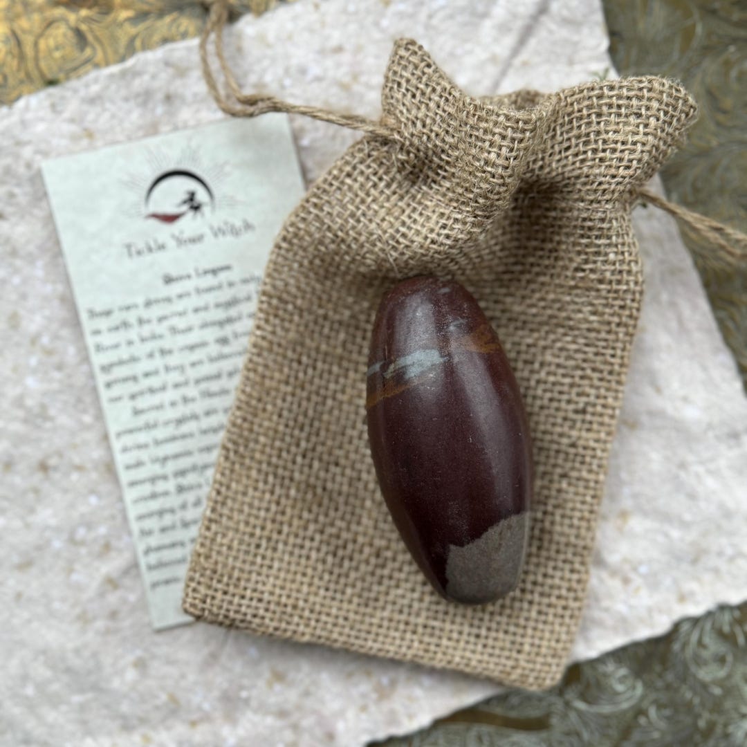 Sacred Shiva Lingam Stone, Rare Crystal From India's Narmada River ...