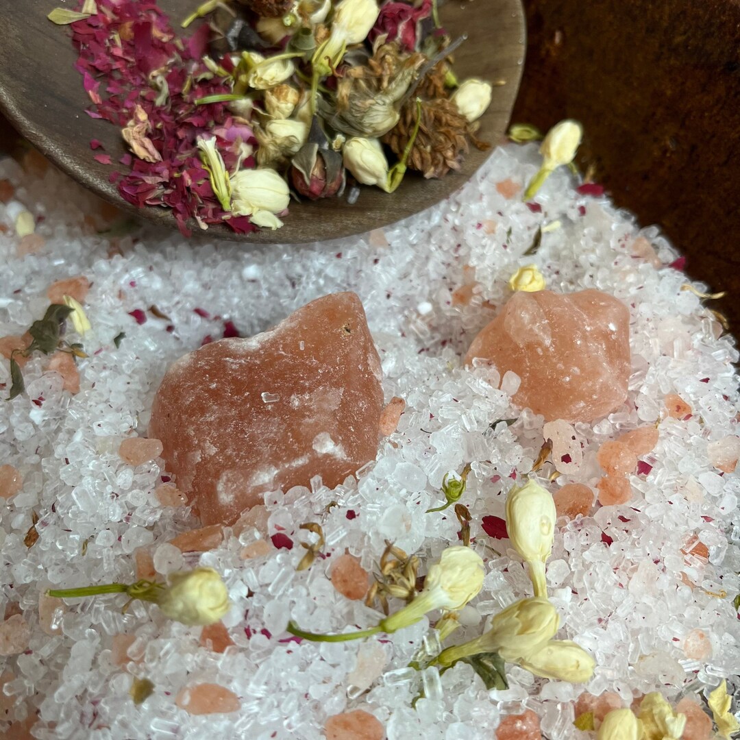 Passion Ritual Bath Salts, Jasmine and Vetiver Essential Oils in ...