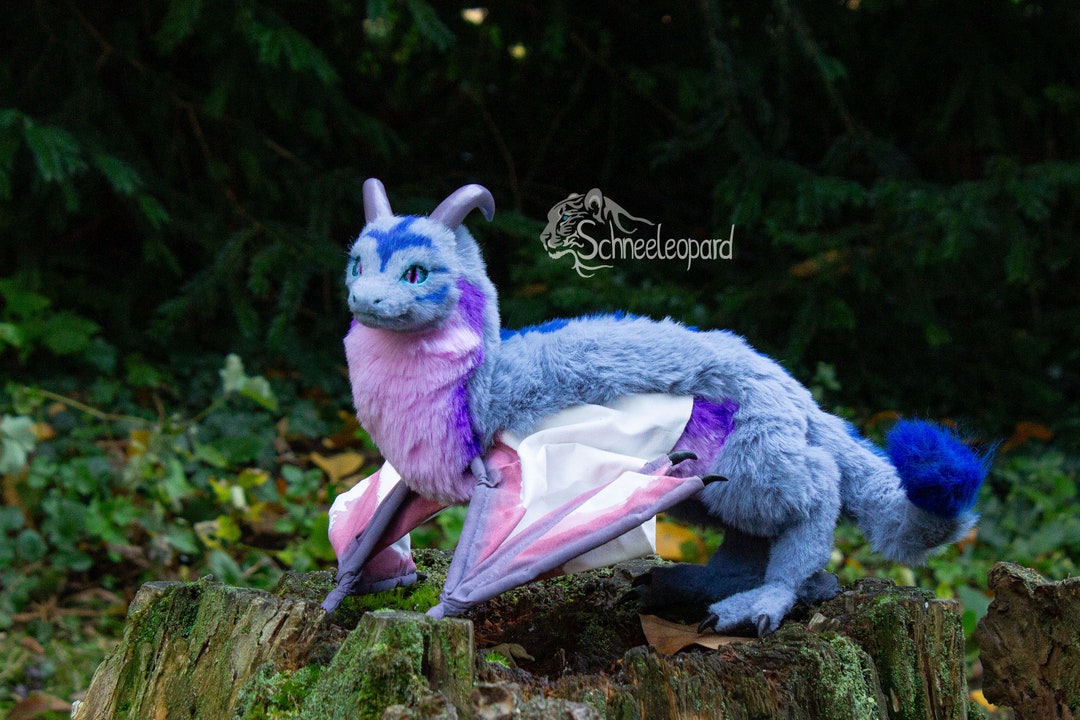 Amrun Medium Sized Wyvern, Poseable Art Doll - Etsy