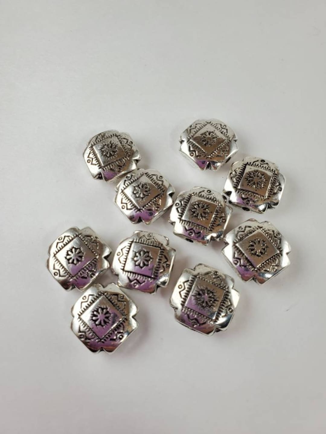 Four Corner Bead. Native Design Bead. Southwestern Bead. - Etsy