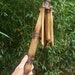 Hand-held Bamboo Wind Chime Rattle, Natural Percussion Instrument for ...