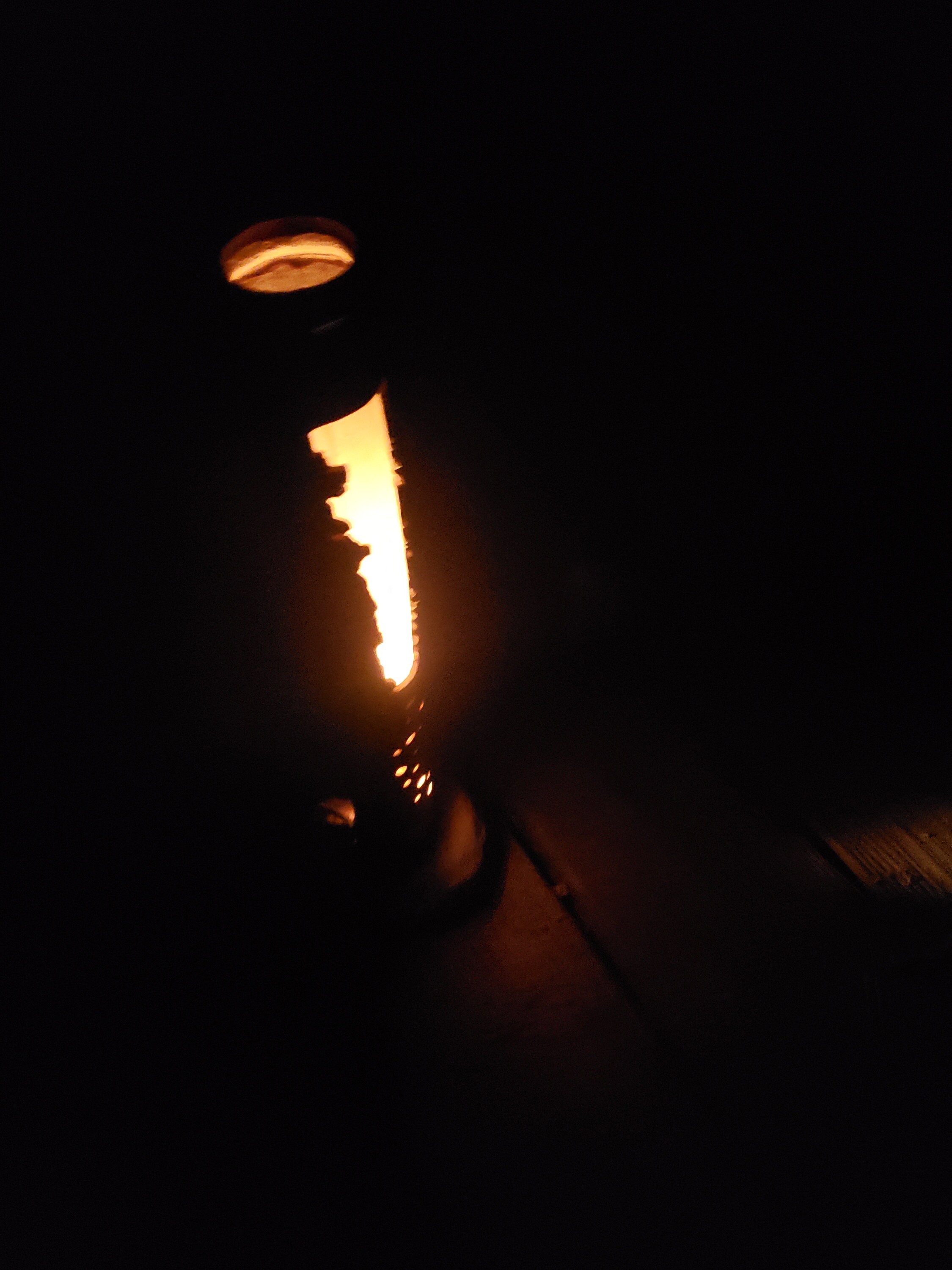 Cool Night Light, Bamboo Art Sculpture, 1-of-a-kind Hand Made Table ...