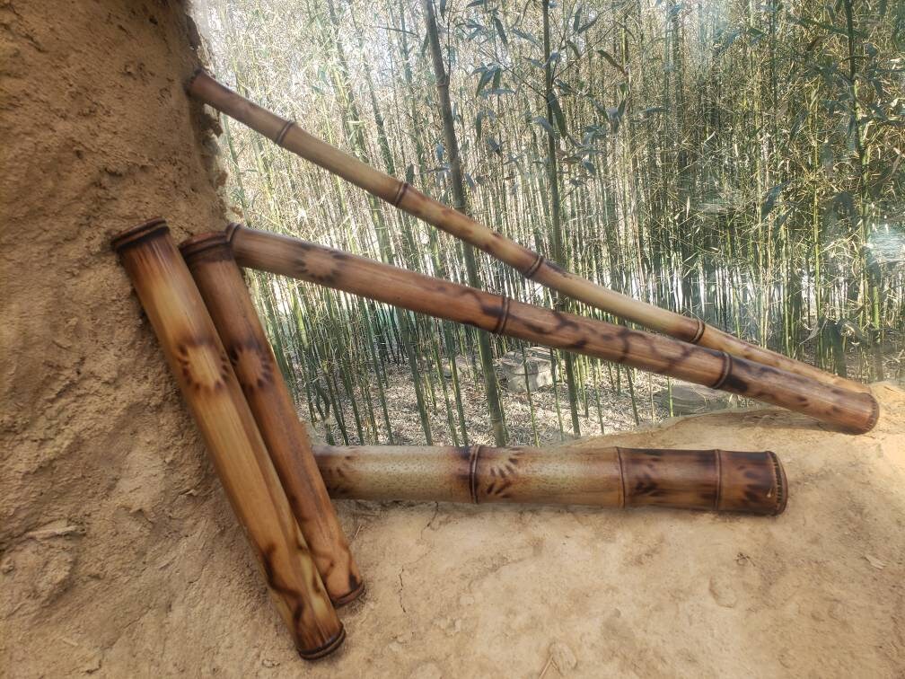 Set of 5 Massage Therapy Tools Natural Bamboo Sticks for - Etsy