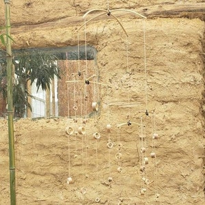 Action Mobile, Kinetic Art Sculpture of Natural Bamboo, Made in USA for ...