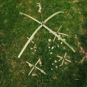 Action Mobile, Kinetic Art Sculpture of Natural Bamboo, Made in USA for ...