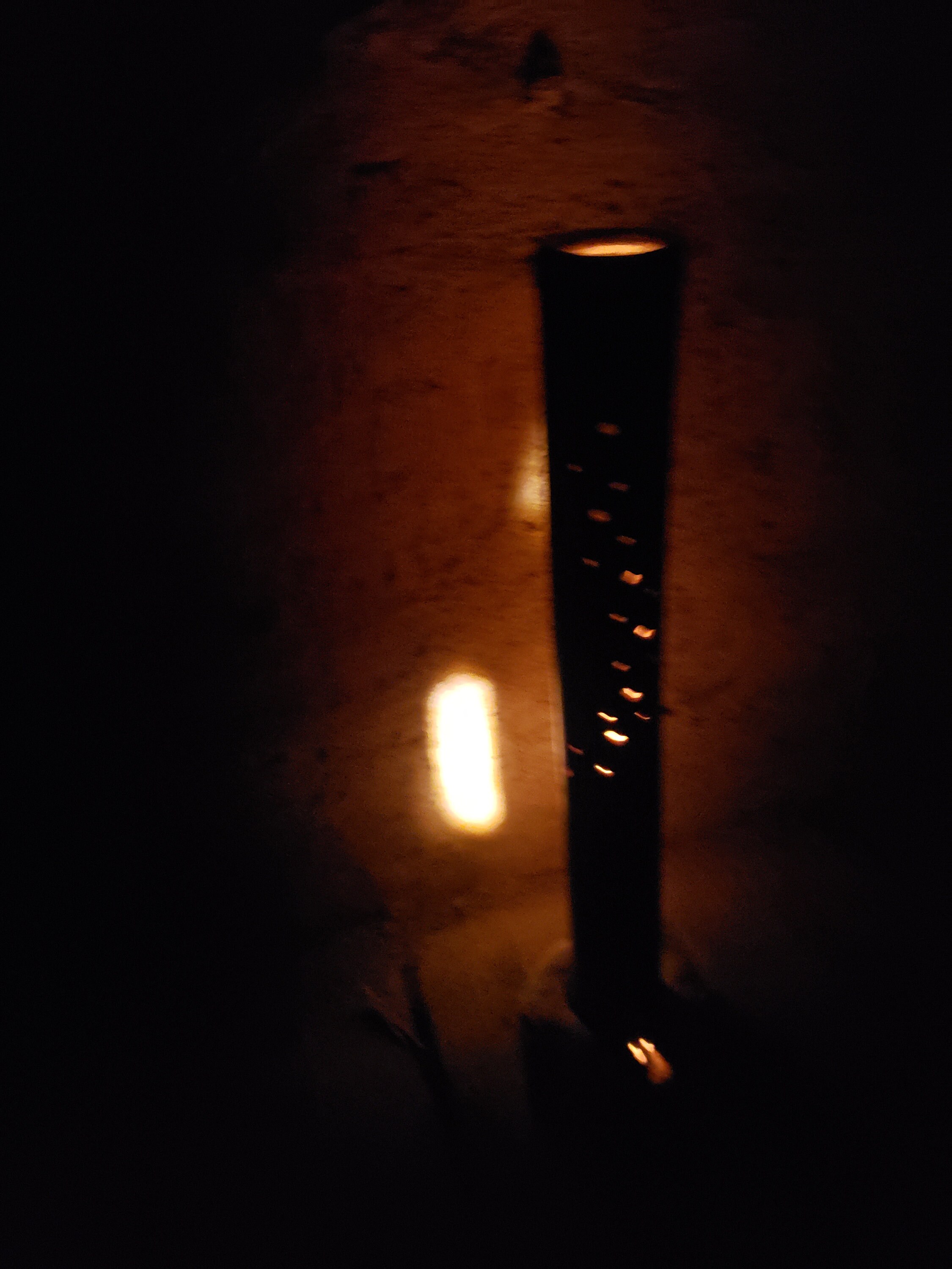 Cool Night Light, Bamboo Art Sculpture, 1-of-a-kind Hand Made Table ...
