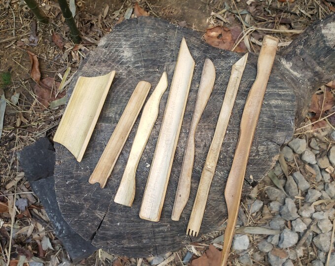7 Pc Sculpting Tool Set for Pottery Artist, Clay Carving Free-form or ...
