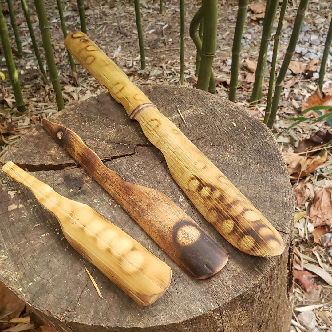 3 Kitchen Utensils From USA Organic Bamboo. All Natural Wooden - Etsy