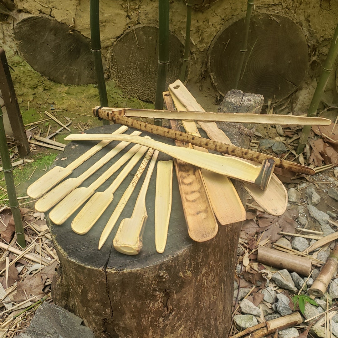 12 Piece All Natural Bamboo Kitchen Utensils, Organic Tools for Wedding ...