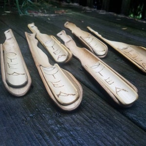 Tea Bag Press Spoon Squeezer, Natural Bamboo for Hot Tea and Cool ...