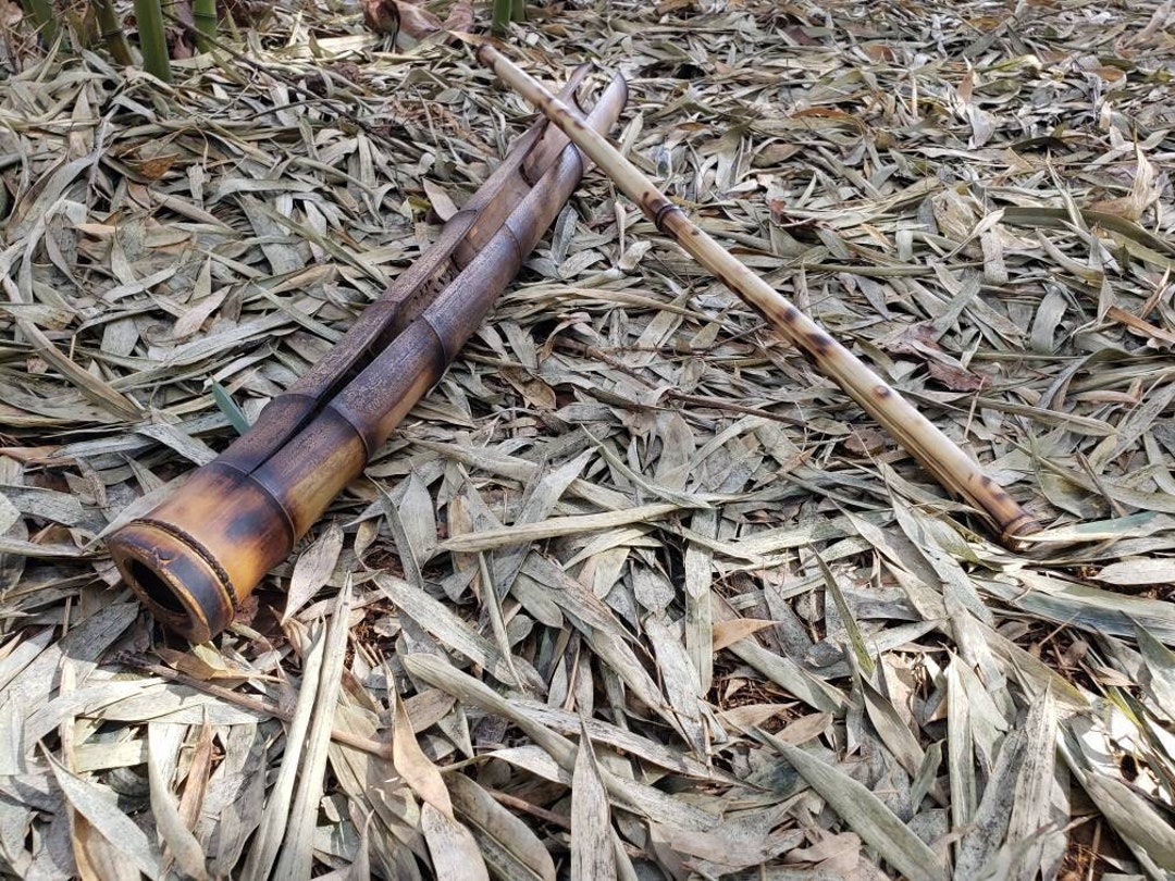 Big and Tall Bamboo Percussion Instrument, Natural Drum or Musical ...