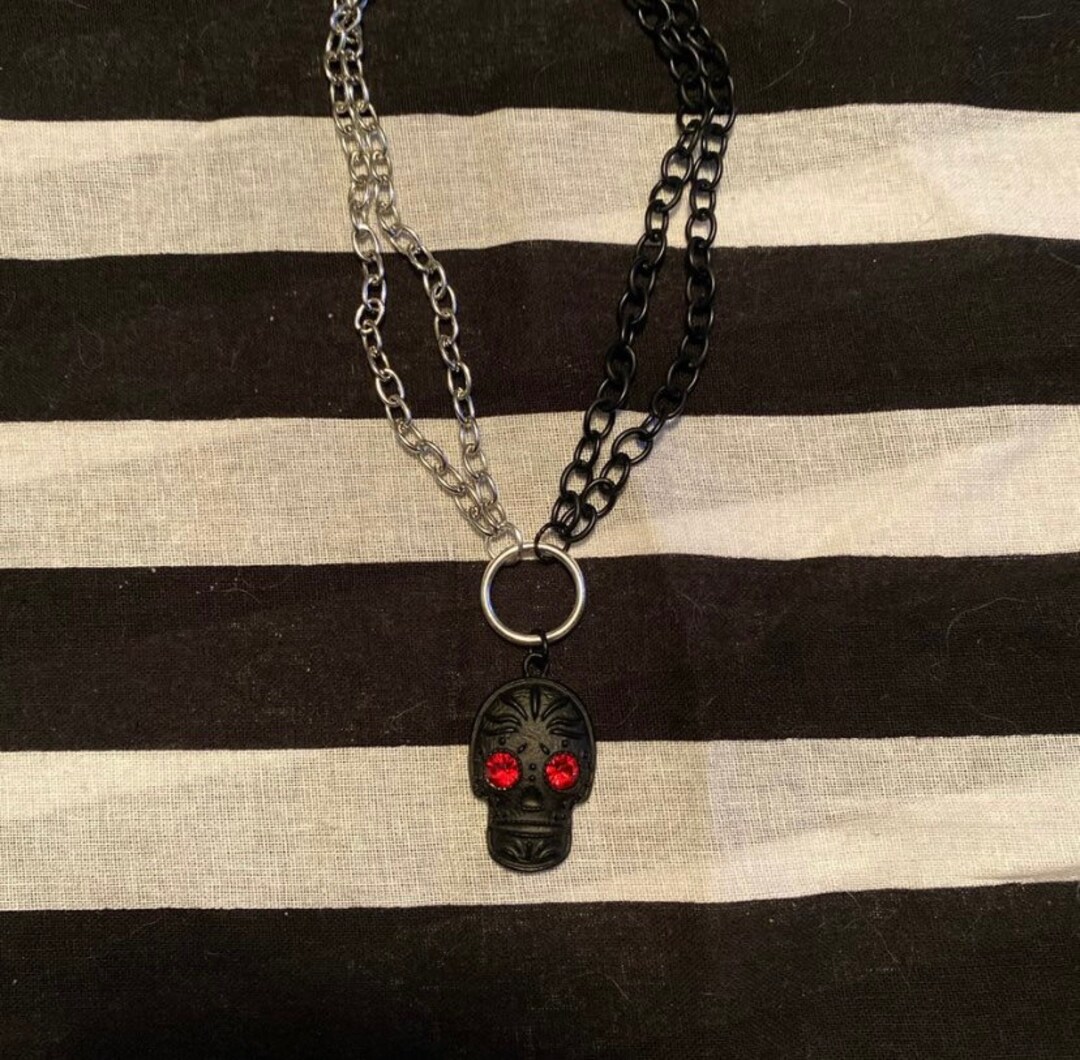 Red Eyes Necklace - Etsy