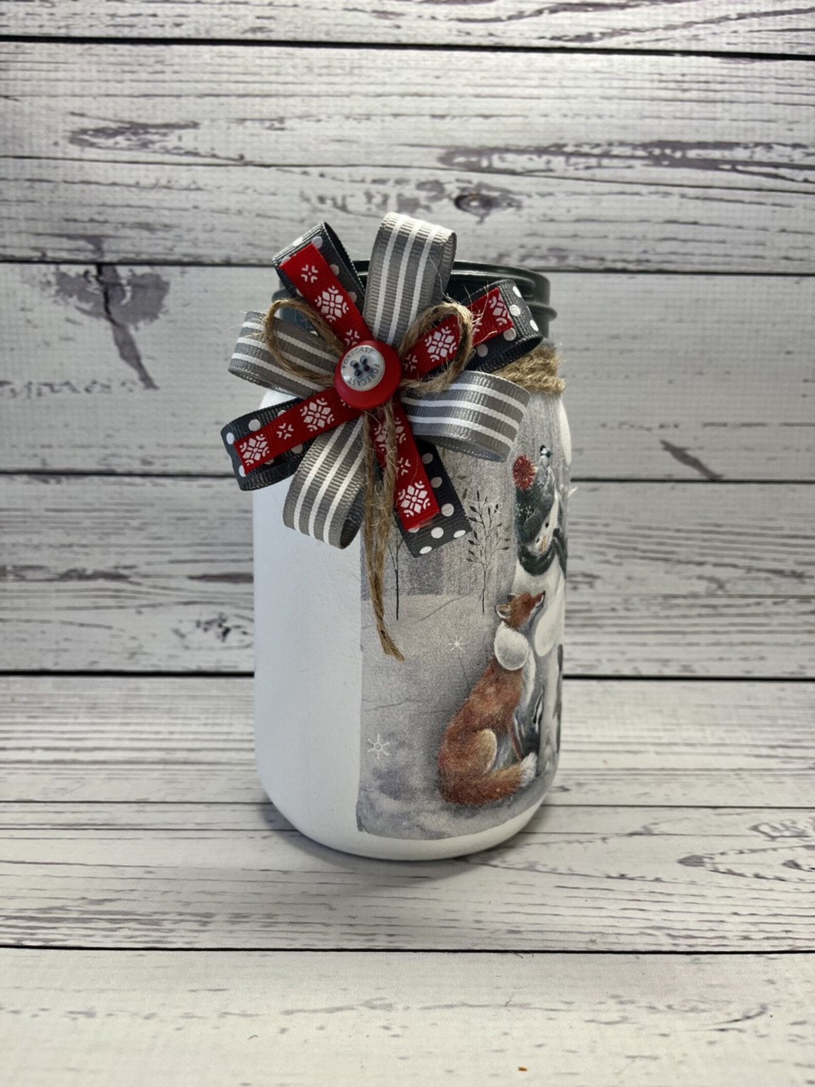 SNOWMAN LOVER Snowman Canister Snowman Gift Snowman Jar - Etsy
