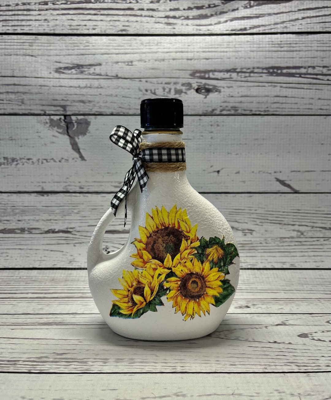 SUNFLOWER LOVER, Sunflower Jar, Sunflower Gift, Sunflower Decor ...