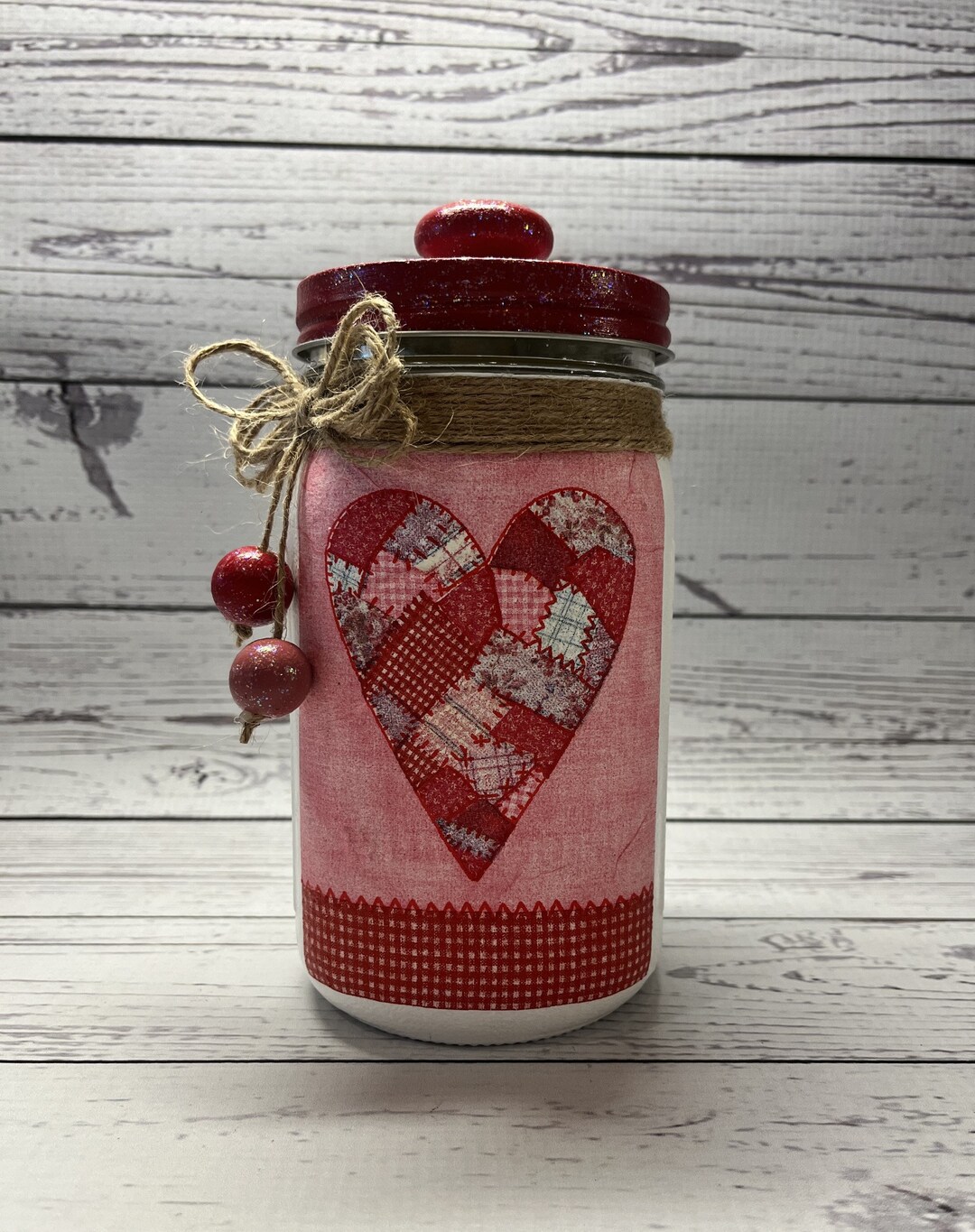 VALENTINES DAY, Hearts, Valentines Day Gift, Mason Jars, Candy Jar ...