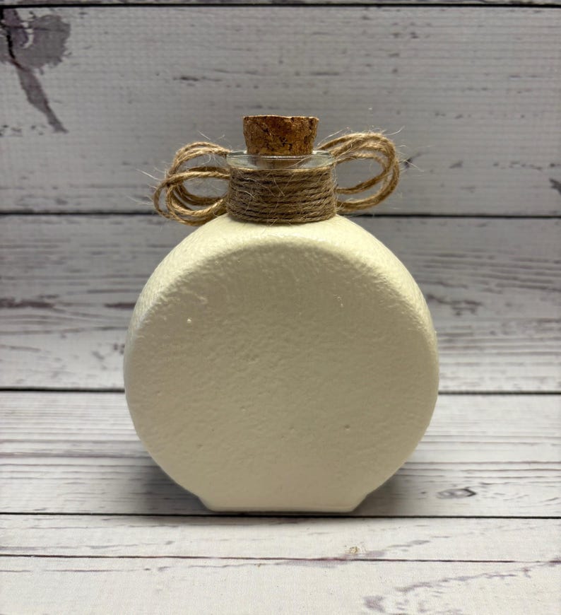 Bumble Bee Glass Bottle: Decoupage Bee Decor - Etsy