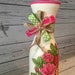 PINK ROSES, Rose Lover, Rose Bouquet, Glass Vase, Glass Carafe ...