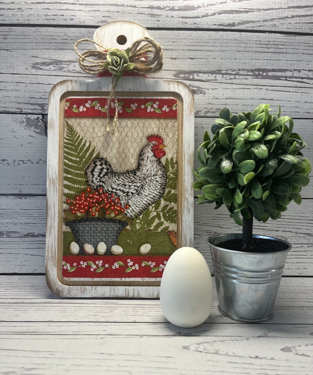 ROOSTER LOVER, Rooster Cutting Board, Wood Cutting Board, Rooster Gift ...