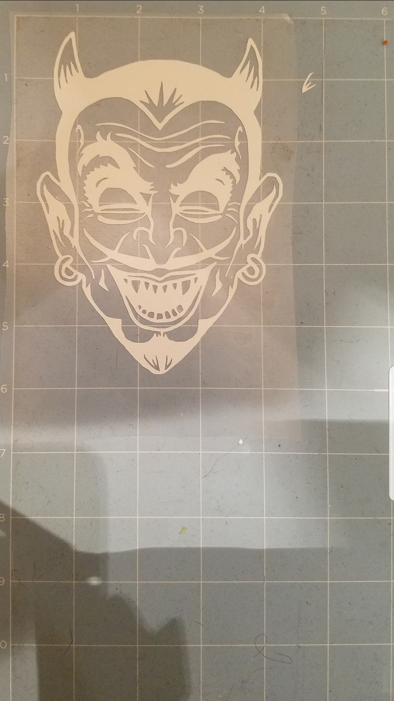 Vintage Devil SVG - Etsy