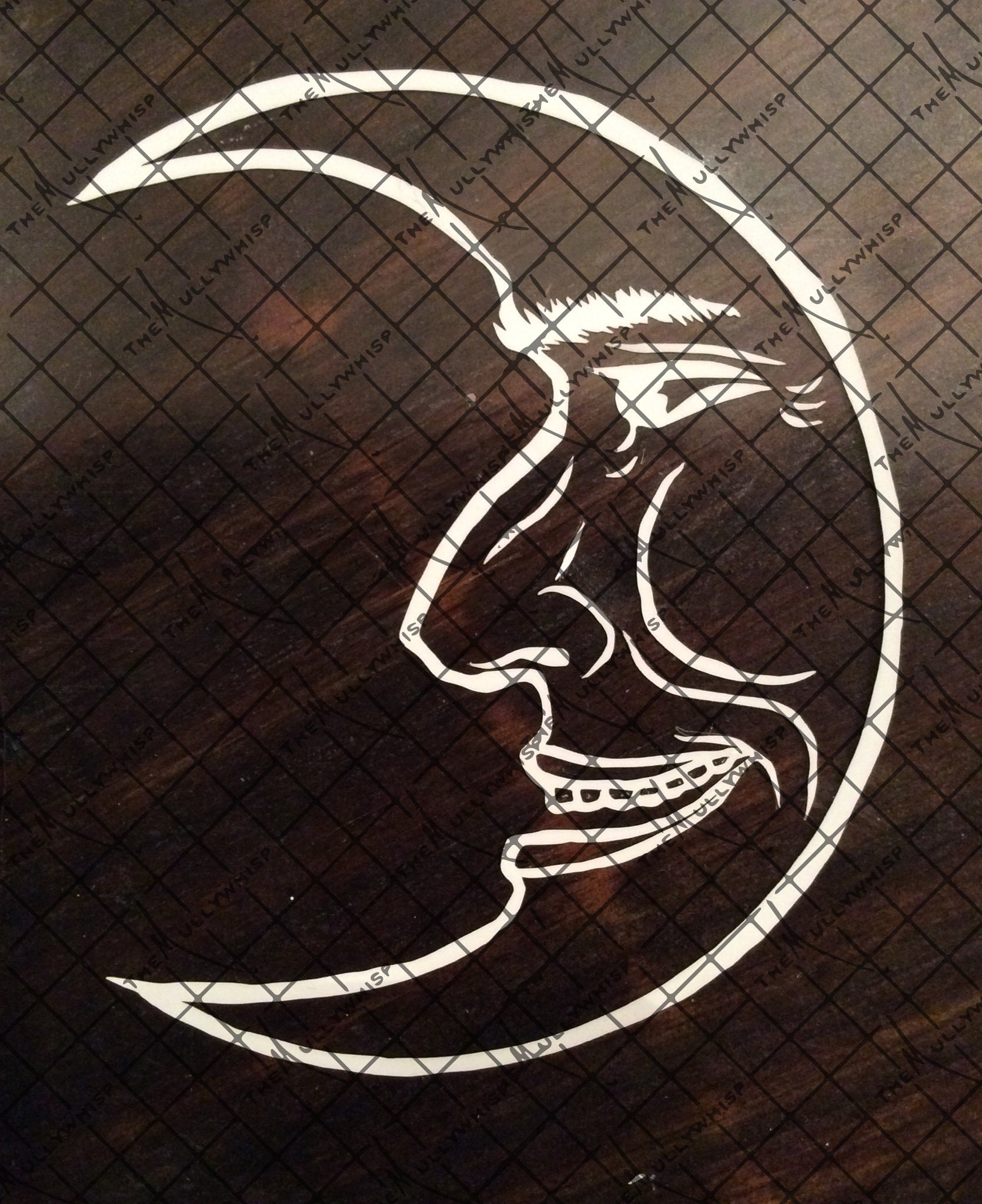 Vintage Halloween Pack SVG - Man in the Moon + Black Cat + Jack O ...