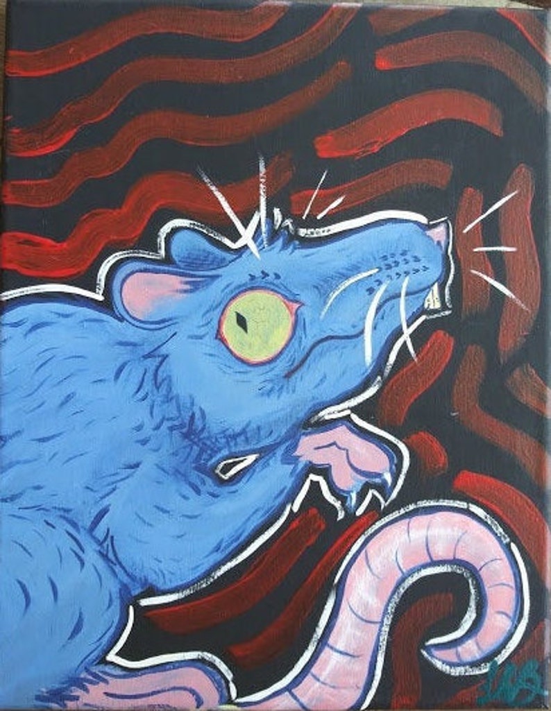 Funky lil rat | Etsy