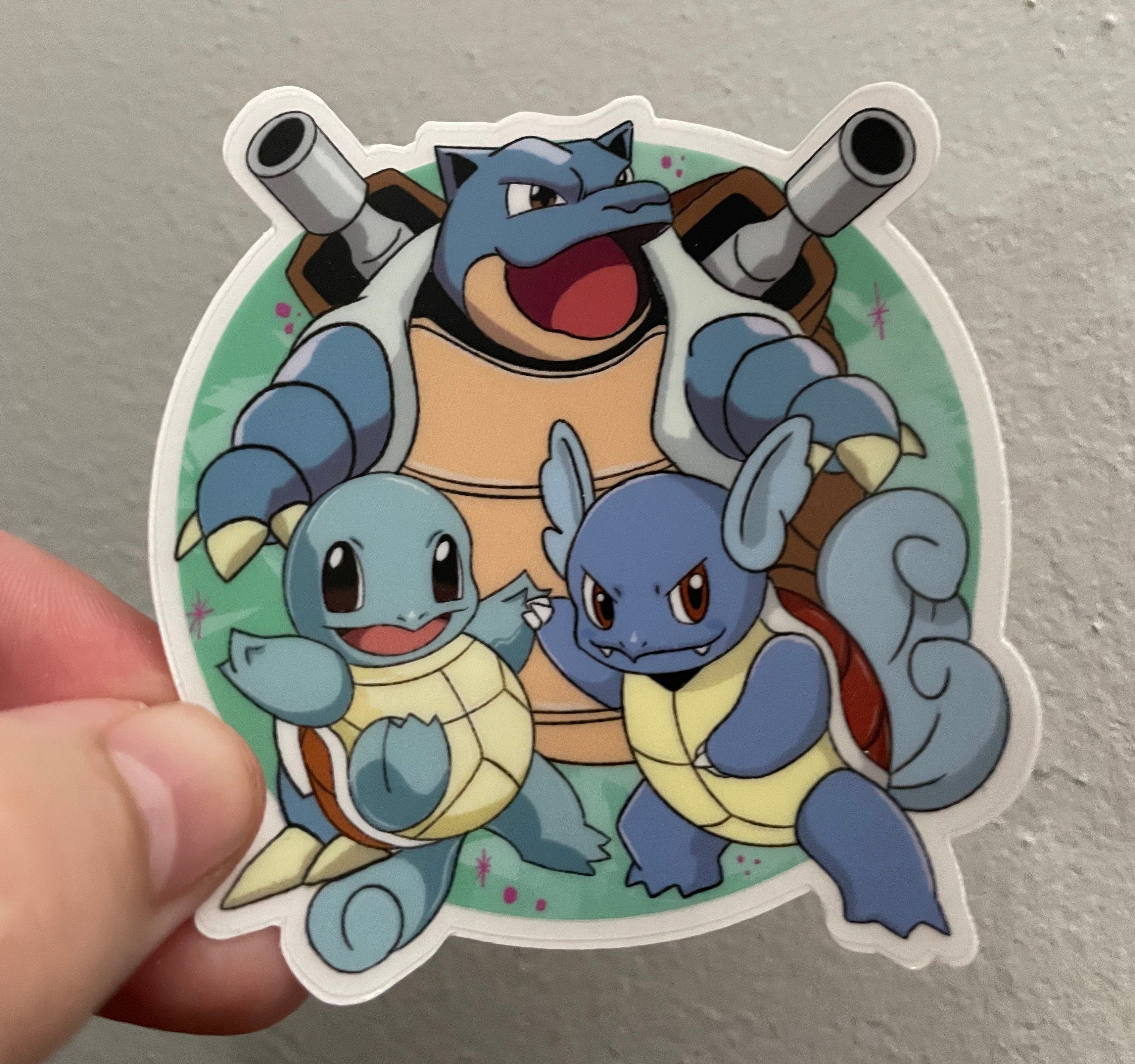 Pokémon Evolution Sticker Pack - Etsy