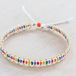 Thrills Rainbow Pride Bracelet ALBF -gift for Her -pride Month - Etsy