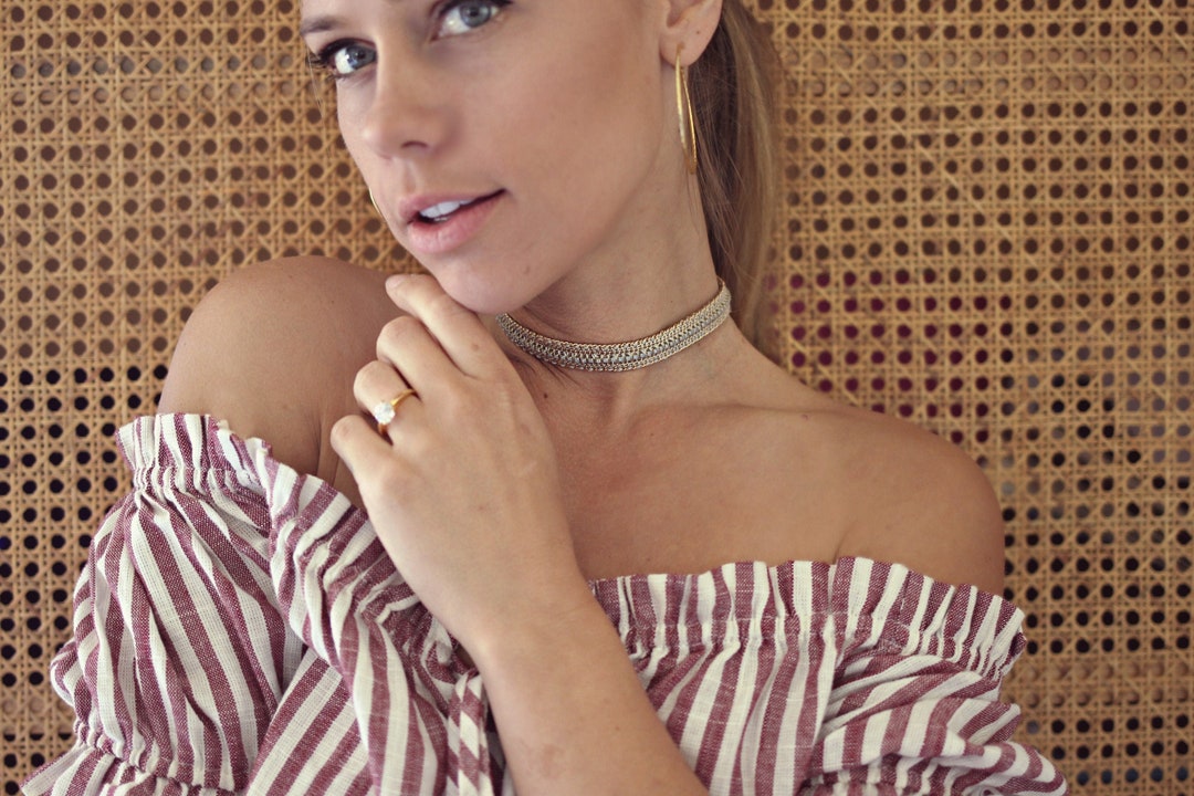 The Lionheart Choker -gift for Her, Cool Choker, Unique Choker Necklace ...