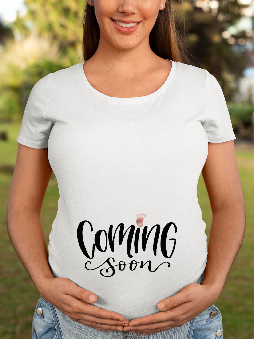 Coming soon Mom Shirt Mom to be Schwangerschaftsshirt - Etsy Österreich