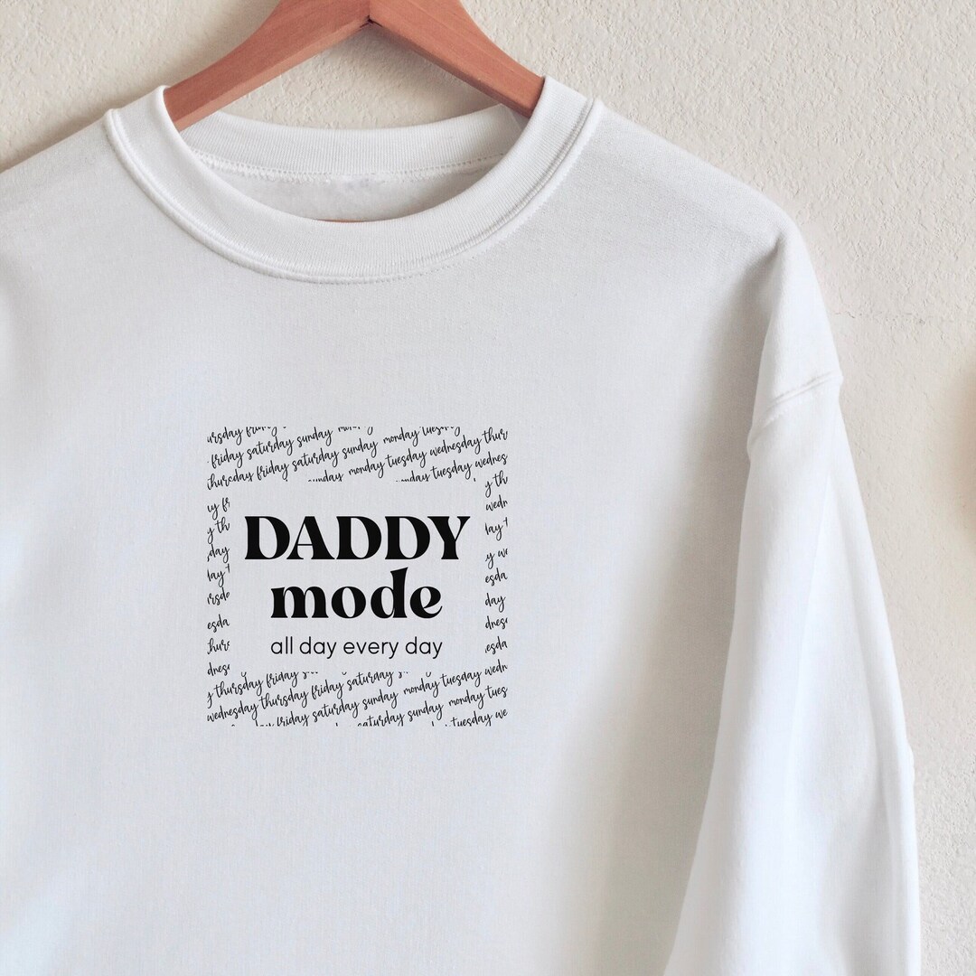 DADDY MODE | Papa Hoodie personalisiert , Sweater ,T-Shirt | Hoodie ...