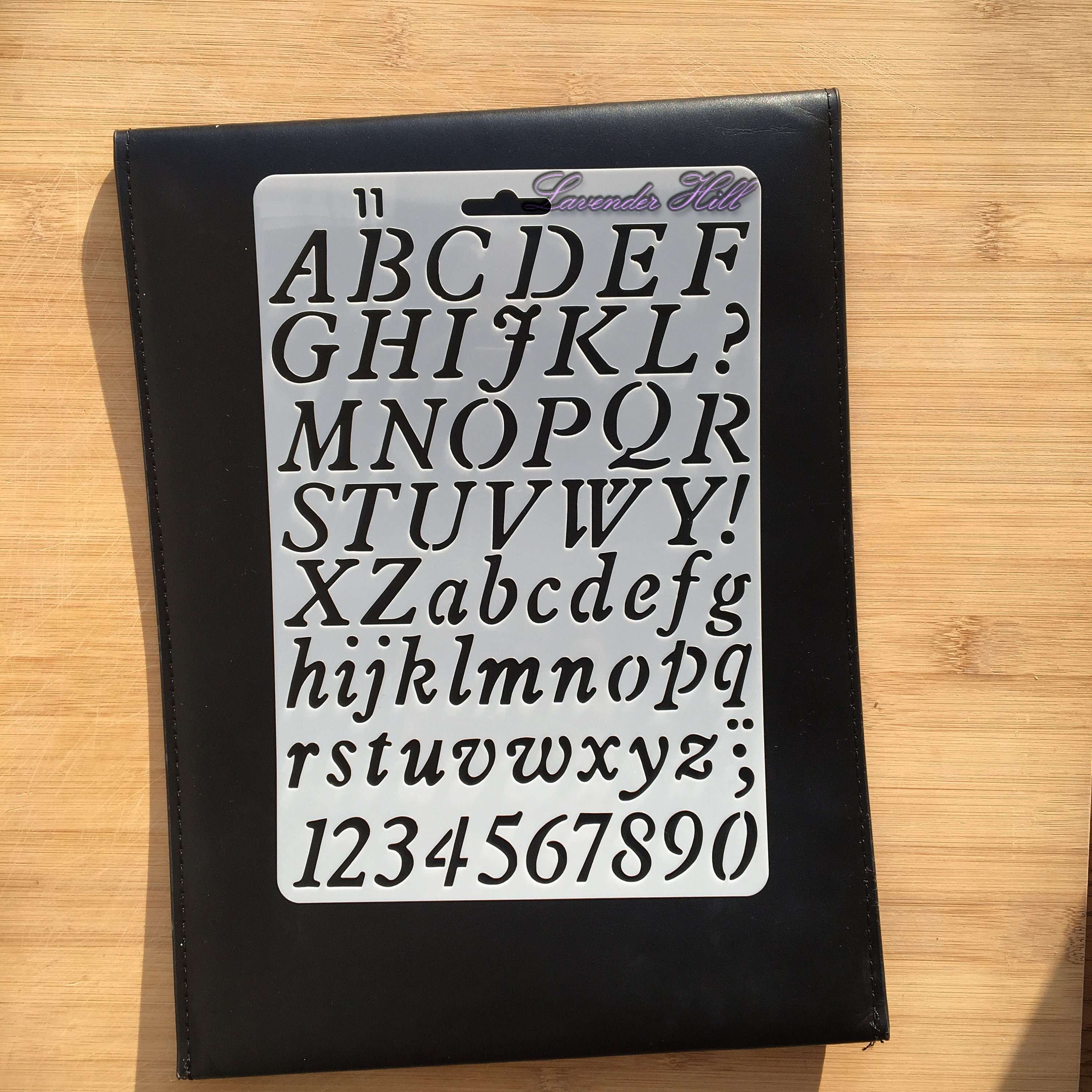 A4 Stencils of Letters Numbers Alphabet Punctuation - Etsy