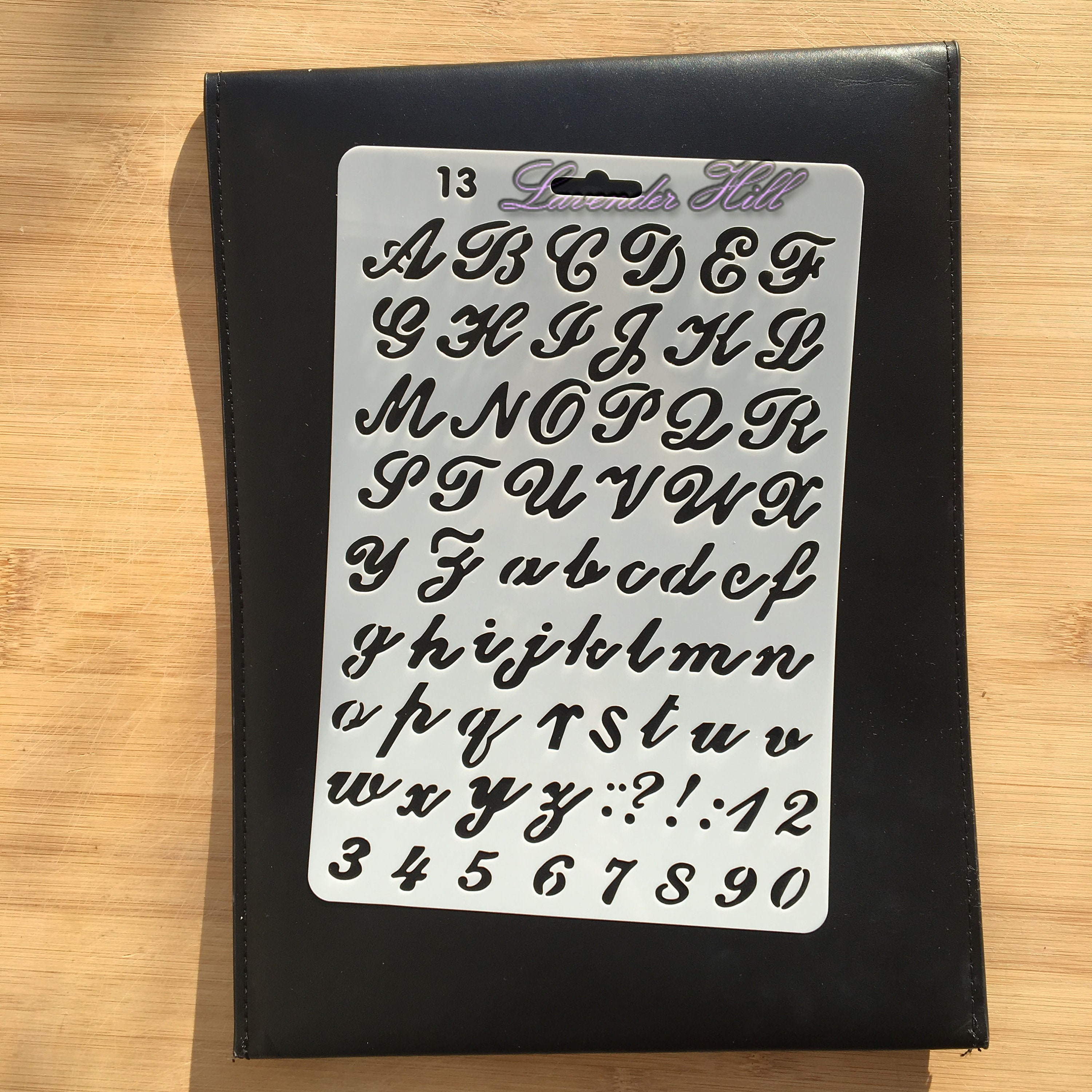 A4 Stencils of Letters Numbers Alphabet Punctuation - Etsy