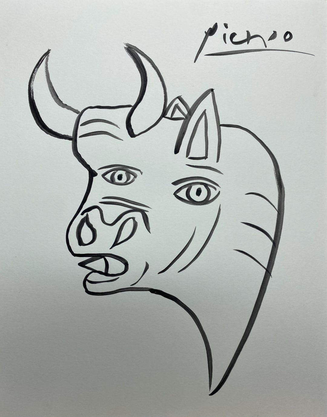 Pablo Picasso, Original, Estate Found, Drawing, Painting, Art, Artwork ...