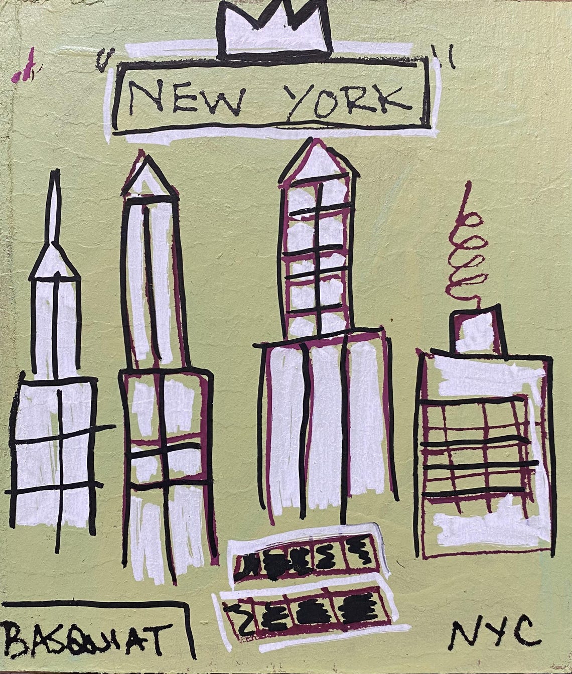 Original, Samo, New York, Graffiti, Artist, Art, Basquiat, Graffiti ...