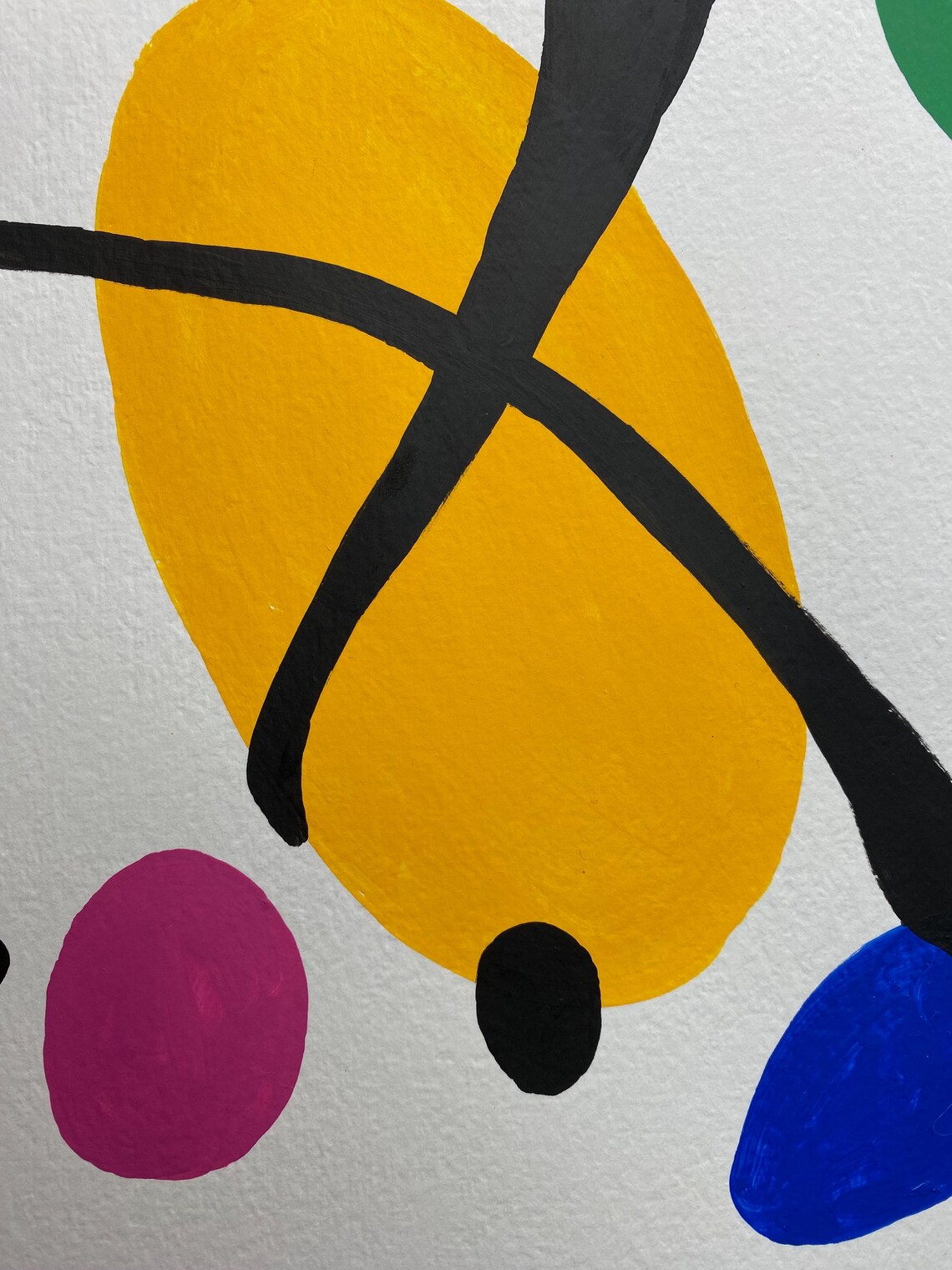 Joan Miro, Original, Estate Found Drawing, Painting, Art, Artwork ...