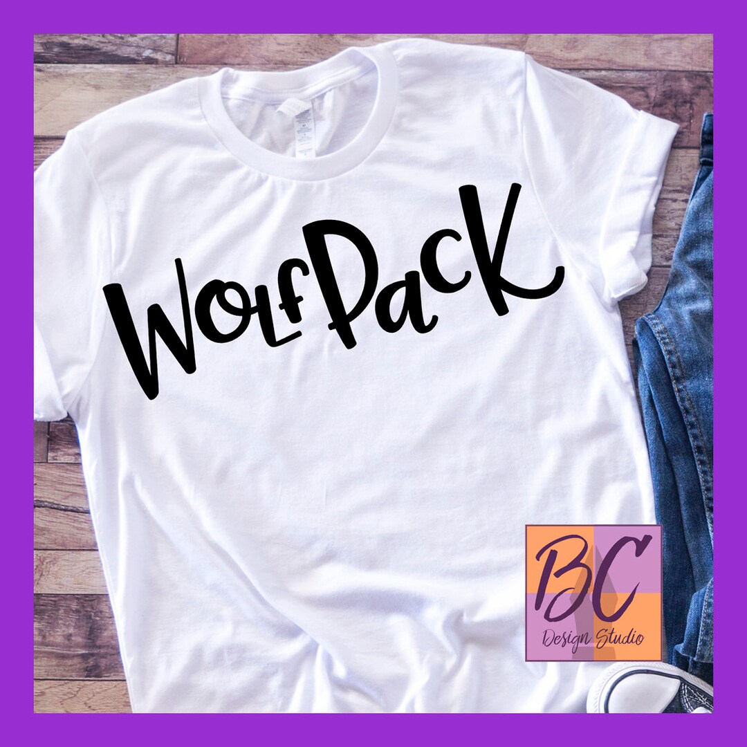Wolfpack Team Sports Name Svg, Wolfpack Svg, Jpg, Dxf, Eps, Png, Clip ...