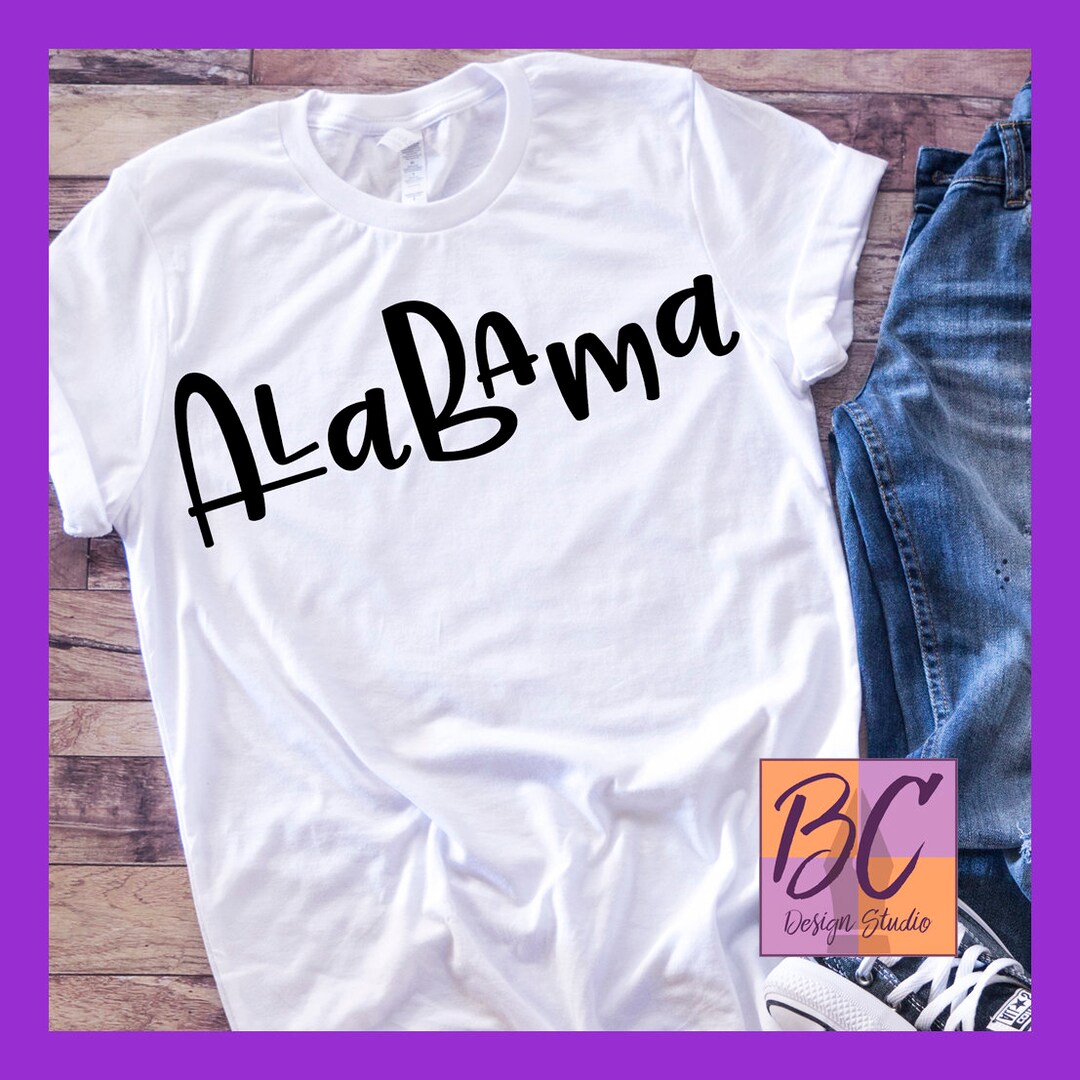 Alabama Team Sports Name Svg, Jpg, Dxf, Eps, Png, Clip Art, Sports Fan ...