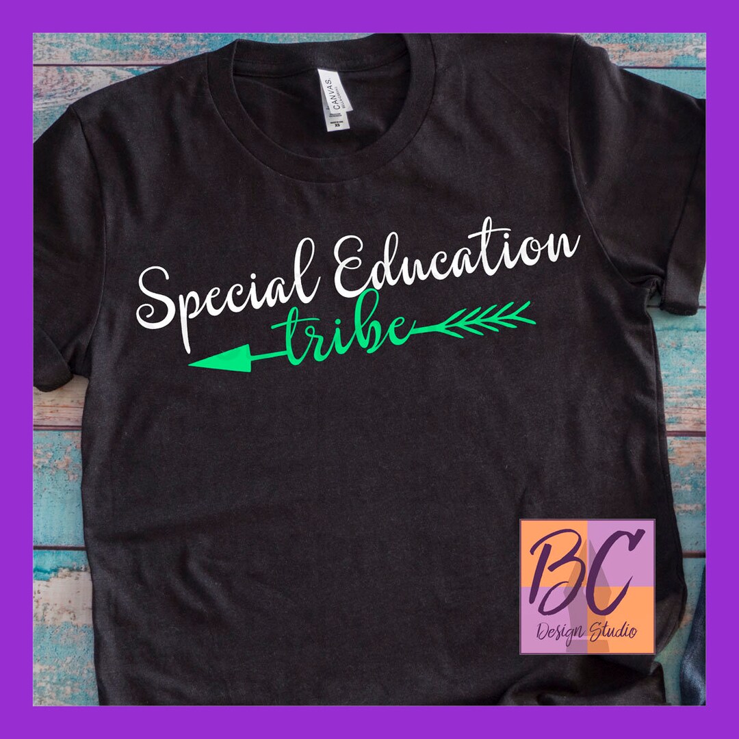Special Education Tribe Svg, Teacher Svg, SPED Svg, Arrow, Shirt, Pre-k ...