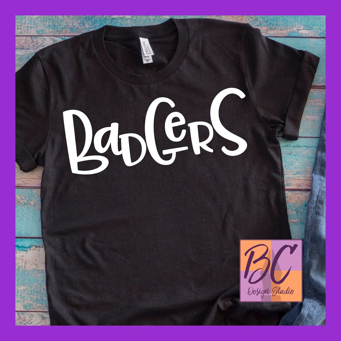 Badgers Team Sports Name Svg, Jpg, Dxf, Eps, Png, Clip Art, Sports Fan ...