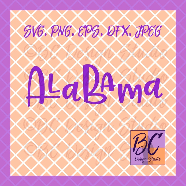 Alabama Team Sports Name Svg, Jpg, Dxf, Eps, Png, Clip Art, Sports Fan ...