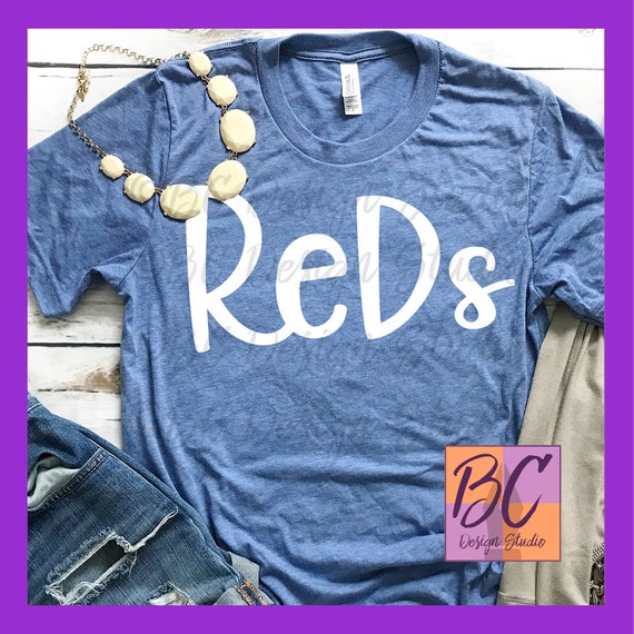 Reds Team Sports Name Svg Reds Svg Jpg Dxf Eps Png Clip - Etsy